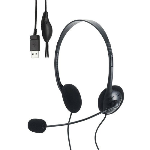 エレコム HS-HP14SUBK 両耳小型有線オーバーヘッドセット USB-Aプラグ 発売日：2024年8月2日●Web会議やビデオ通話、オンラインゲームでの音声チャットに最適!USB-Aプラグを搭載した両耳オーバーヘッドタイプのヘッドセッ...