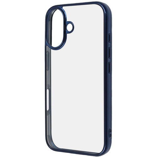 レイ・アウトiPhone 16 Like standard 衝撃吸収 バンパー メタ HBケース / BLRT-P46CC16/AM黄ばまず、透明感抜群なハイブリッドケースフチが高く画面やカメラが傷つきにくい。背面は傷に強い素材【表面硬度2...