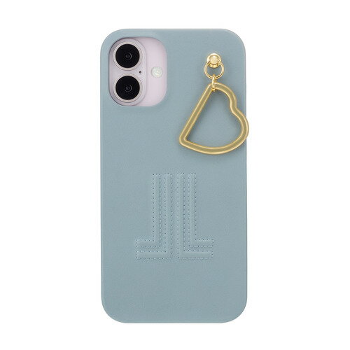 LANVIN en Bleu LBLBEWPHCIP2467 Slim Wrap Case with Heart Charm for iPhone16 Plus Light Blue 発売日：2024年9月20日●エレガンスとシンプルなスタ...