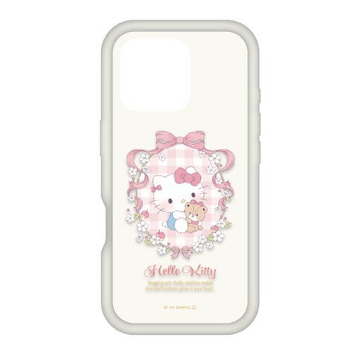 グルマンディーズ SANG-452KT サンリオ iPhone 16 Pro 3LENS model対応プランプフレームケース ハローキティ ●ぷっくりと膨らんだフチが可愛い、手に馴染むケースです。&nbsp;【仕様】すりガラス調でオシャレ...