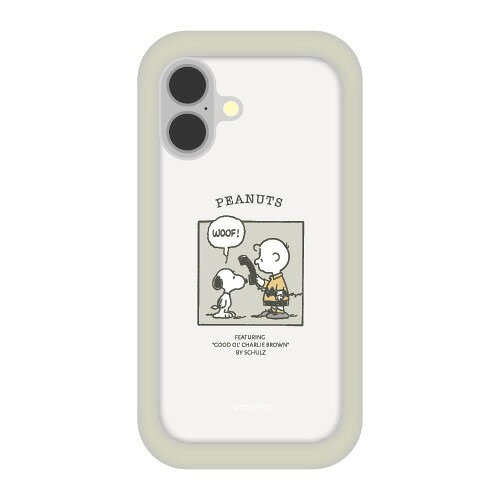 グルマンディーズ SNGG-87C ピーナッツ iPhone 16 2LENS model対応プランプフレームケース チャーリー・ブラウン ●ぷっくりと膨らんだフチが可愛い、手に馴染むケースです。&nbsp;【仕様】すりガラス調でオシャレな...