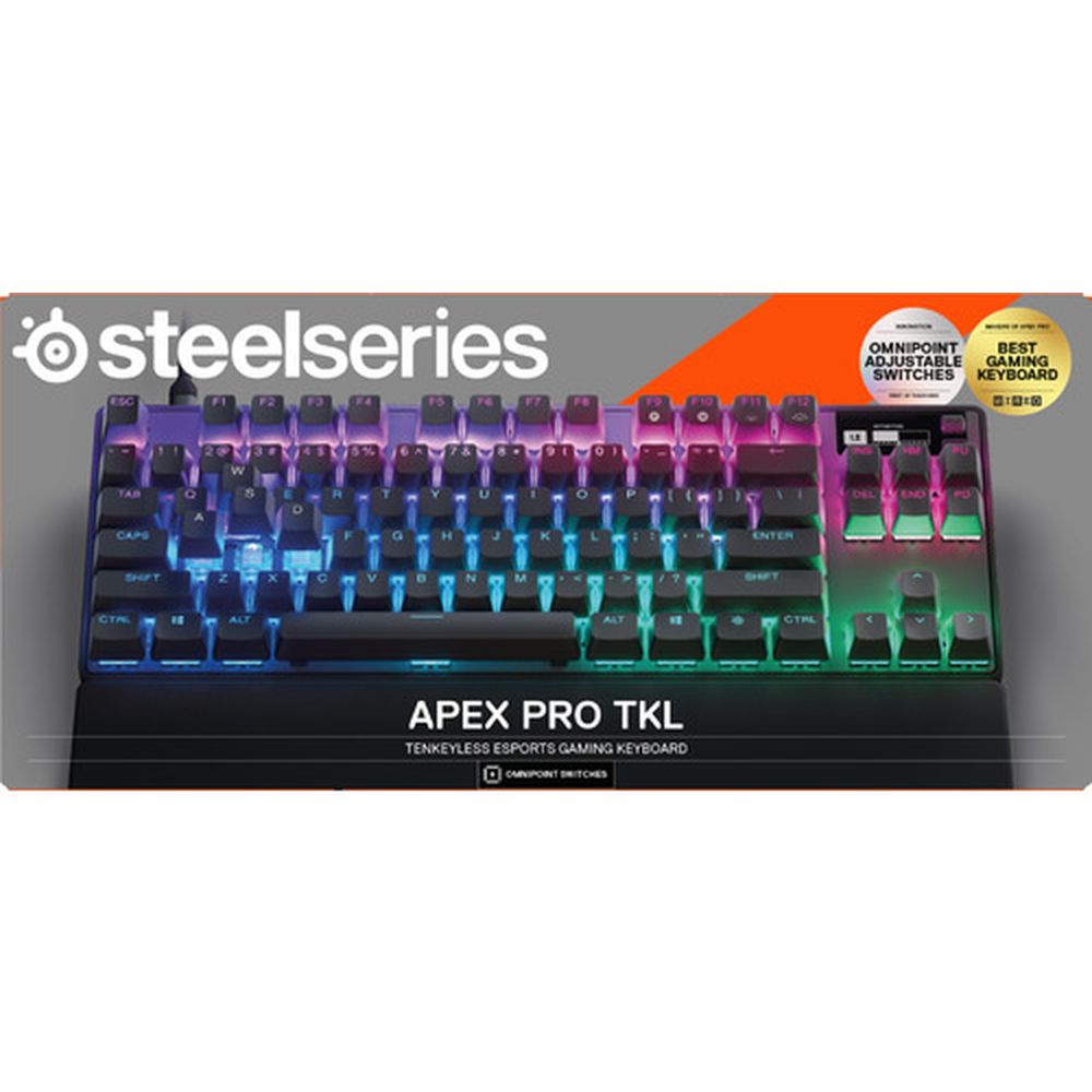 SteelSeries64856J Apex Pro TKL (2023) US(RE)64856J世界最速の11倍の速さの応答時間と10倍の速さのキーストローク作動を実現する調整可能なOmniPoint 2.0スイッチこの世界最速・最先端...