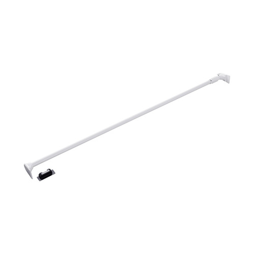 アイリスオーヤマ H-GBJ-280R 極太強力伸縮棒 [170〜280cm] ホワイト発売日：2024年4月15日●空間を有効活用できる極太強力伸縮棒です。●直径約3.2cmの太パイプはたわみが少なく、しっかり支えます。●パイプ先端の圧着...