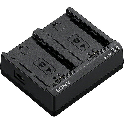 ソニー BC-ZD1 バッテリーチャージャー USB Power Delivery対応 発売日：2024年11月15日●『NP-FZ100』2個を同時に急速充電できるUSB Power Delivery （PD）対応バッテリーチャージャー●...