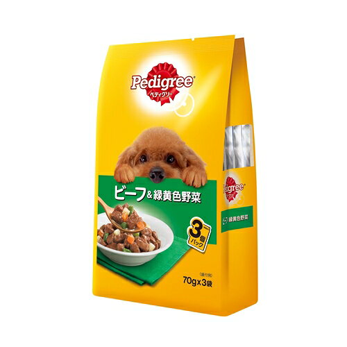 ※画像はイメージです。パッケージデザイン等は予告なしに変更されることがあります。※メーカーの欠品や製造中止により納期遅延、またはお届けできない場合がございます。マースジャパンリミテッド P115 ペディグリーパウチ　成犬用元気な毎日サポート...
