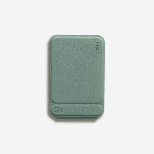 MOFT MS027-1-MO-SFGN 七変化マルチスタンド MOFT MAGSAFE対応 iPhone 12~15用 スモークターコイズ ●一体式折り畳み構造折り畳み時の厚さわずか0.74cmのカードサイズから展開して、頑丈なスマホスタ...