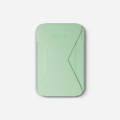 MOFT MS007MP-1-MO-PPMT スマホスタンド MOFT SNAP ON MAGSAFE対応 ペパーミント ●新素材でアップグレード「MOVAS」は、MOFTが開発したヴィーガンレザーです。繊細な手触りでありながら高耐久、そし...