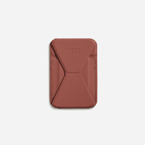 MOFT MS007MP-2-MO-SNBN スマホスタンド MOFT SNAP ON MAGSAFE対応 シエナブラウン ●新素材でアップグレード「MOVAS」は、MOFTが開発したヴィーガンレザーです。繊細な手触りでありながら高耐久、そ...