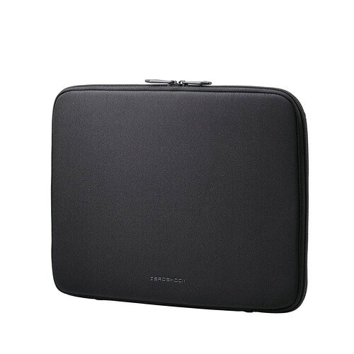 エレコム ZSB-IBTHP14BK ノートPCインナーバッグ 14インチ対応 衝撃吸収 コンパクト スリム ダブルファスナー 撥水加工 ZEROSHOCK ブラック ●低反発ウェーブカットウレタンフォームがしっかりと衝撃を吸収!大切なノー...