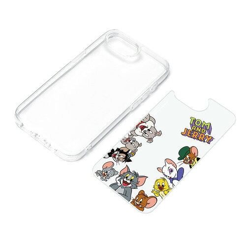 PGA PG-W25KPT03TAJ iPhone 16e用 クリアハイブリッドケース トムとジェリー／C発売日：2025年3月上旬●「トムとジェリー」デザイン「トムとジェリー」デザインのインナーシートがセットになったiPhone 16e用...