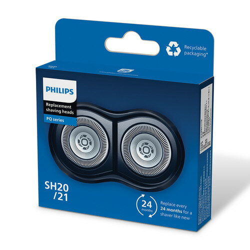PHILIPS SH20/21 シェービングヘッド 替刃 外刃+内刃セット ●シェーバーを新品の使い心地に2 年ごとに交換して新品の使い心地を維持●均一できれいな仕上がり自動研磨システム搭載の 18 枚刃が肌の高さギリギリを一貫してカットし...