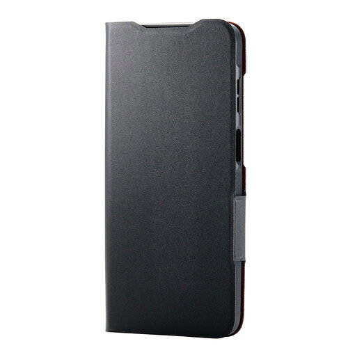 エレコム PM-G253PLFUBK Galaxy A25 5G (SC-53F) ケース レザー カバー 手帳型 マグネット フラップ 衝撃吸収 超軽量 薄型 スタンド機能付 UltraSlim ブラック ●端末の薄さや軽さを損ねない、薄...