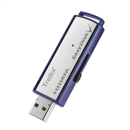 IOデータ ED-VT4/16G アンチウイルス機能搭載USBメモリー 16GB スライド式 USB TypeA／USB3.2 ●強固なパスワードロックとハードウェア自動暗号化機能（AES256bit）を搭載したセキュリティUSBメモリーで...
