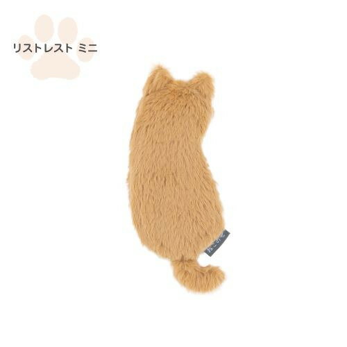 ナカバヤシ NNS-WR01BR ねこのせ リストレスト ミニ 茶トラ ●手首をやわらかくサポートし、マウスの操作を快適に。「ねこの背」と「ねこ乗せ」をモチーフにした、猫と一緒に作業している気分が味わえる肌触りの良い癒しねこリストレスト。●...