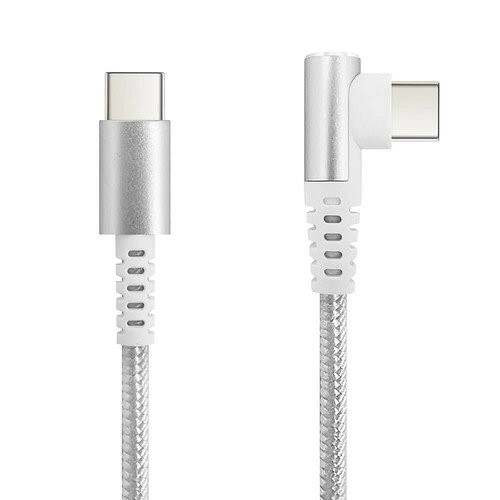 LTL Relation CBCCL01SL USB Type-C to C ケーブル 1.2m L字コネクタ 高耐久 シルバー発売日：2025年2月27日●ゲームや動画に最適な持ちやすさ重視のL型コネクタケーブルスマートフォンに沿った設計...