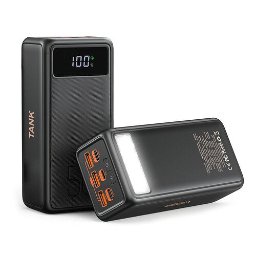 VEGER UQ-TankBoost モバイルバッテリー56000mAh 130W出力 5ポート ブラック発売日：2025年6月2日●大容量・ポータブルサイズ56000mAhの大容量バッテリーで一度充電すれば数週間使用可能です。サイズは15...