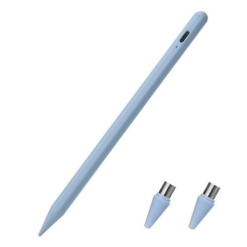 エレコム P-TPACST05BU スタイラスペン 充電式 USB Type-C ペン先2個付属 スマホ タブレット対応 ブルー 発売日：2025年6月11日●隙間時間の充電ですぐに使える!約30分でフル充電可能な急速充電機能を搭載した、汎...