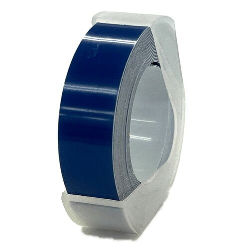 ジット RM912BUX グロッシーテープ 12mm ブルー発売日：2025年6月15日●ダイモ・グロッシー・テープ　ブラック セリースパック