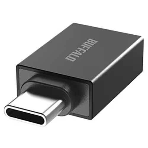 BUFFALO BSUAC321ADBK Type-A to Type-C変換アダプター USB 3.2 Gen 1対応 発売日：2024年11月12日●USB Type-A to Type-C変換アダプターお手持ちの機器のUSB Type...