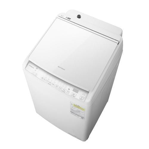 日立 BWDV80M 洗濯乾燥機 上開き 洗濯8kg 乾燥4.5kg ホワイト発売日：2025年6月21日●［衣類長もち］ナイアガラ ビート洗浄高濃度の洗剤液を衣類にすばやく浸透させ、[押し洗い][たたき洗い][もみ洗い]と大流量の[ナイア...