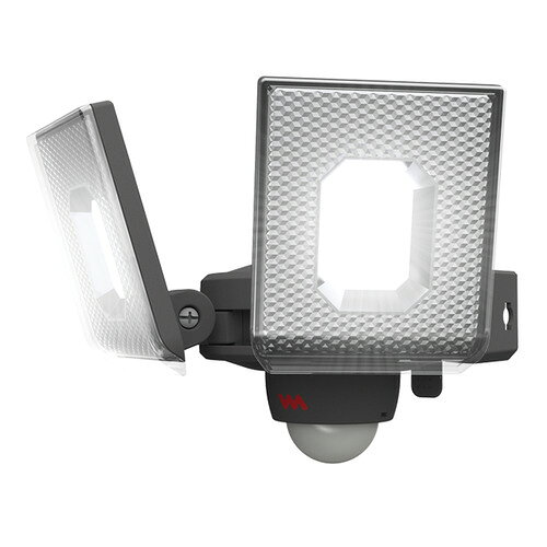 ムサシ LEDAC2014 7.5W×2灯スライド型LEDセンサーライト 白色 コンセント式 グレー発売日：2023年10月2日●スライド式で自由な配光ライト部がスライド式で照射方向が真下や真横に自由に調節可能&nbsp;【仕様】本体サイズ...