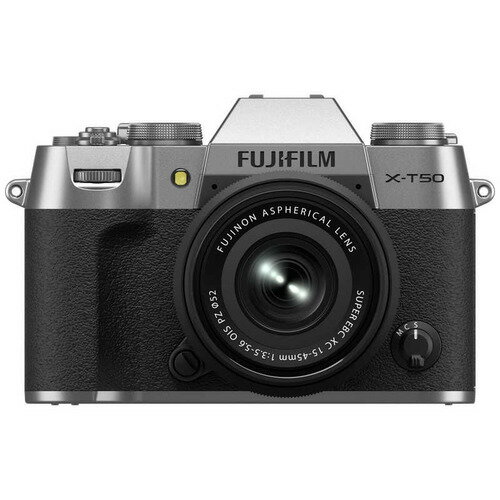 富士フイルム FX-T50LK XC15-45mmレンズキット 日英2か国語モデル ミラーレス一眼 ［ズームレンズ］ FX-T50LK-1545-SJP ●1．高性能センサー・高速画像処理エンジンにより高画質・高性能を実現「Xシリーズ」第五...