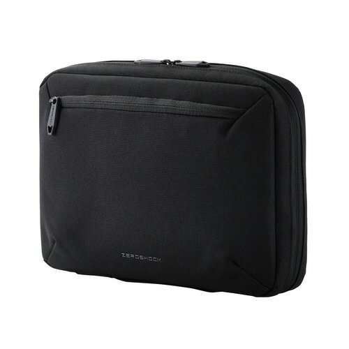 エレコム ZSB-BB01PMBK ガジェットポーチ バッグインバッグ 撥水 8.3インチタブレット対応 スリム設計 ブラック 発売日：2025年8月14日●タブレットやモバイルバッテリー、ケーブルなどを保護しながら収納できる、ZEROSH...