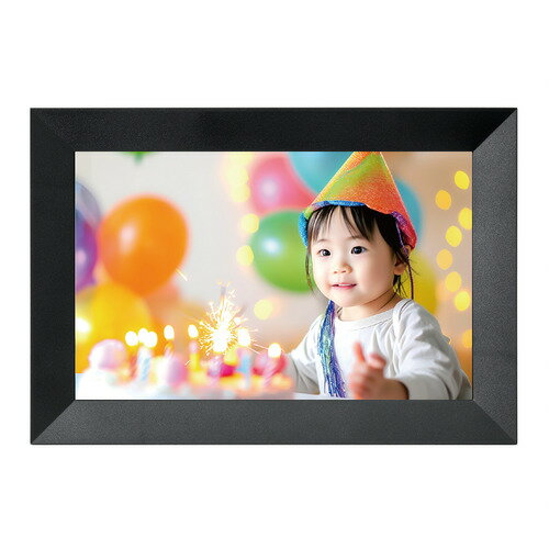 浅沼商会 DCF-010V(E) Wi-Fiデジタルフォトフレーム 10.1型TFTタッチスクリーン液晶搭載 発売日：2025年9月5日●離れた家族や友達と、思い出を共有しようCABIN DCF-010V（E）は、10.1型TFTタッチスク...