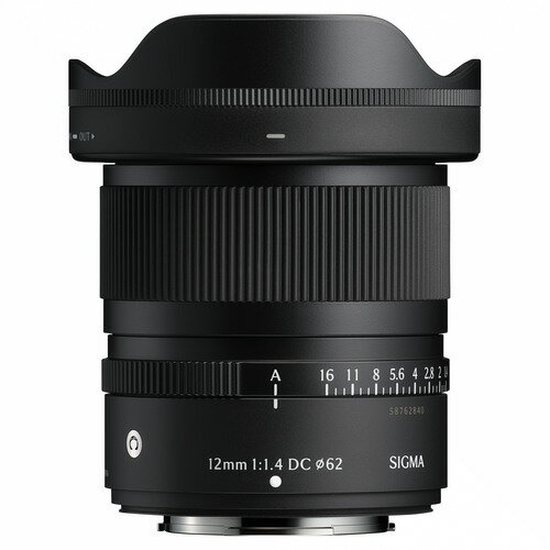 シグマ AF 12MM F／1.4 DC (C) F／X MOUNT 超広角単焦点 交換用レンズ Contemporary フジXF用発売日：2025年9月4日●優れた光学性能の超広角F1.4が生む表現力APS-C用F1.4レンズにおいて最...