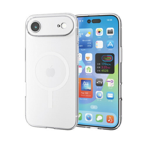 エレコム PM-A25BUCTKMGCR iPhone Air ケース MAGKEEP 極限保護 クリア 発売日：2025年9月10日●端末を極限まで包み込む高い保護性能と、磁力装着タイプのワイヤレス充電器に対応したMAGKEEPシリーズを...