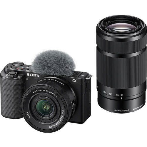 ソニー ZV-E10X B VLOGCAM α Eマウント ダブルズームレンズキット ブラック発売日：2025年10月16日●自在に、シネマティック。レンズ交換式VLOGCAM●主役が際立つ。印象的なVlog撮影が可能レンズ交換式VLOGC...