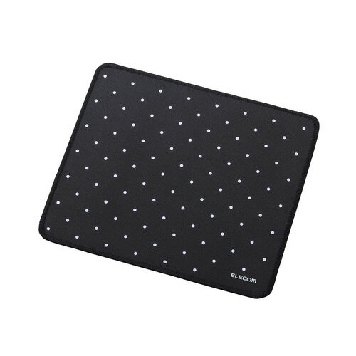 エレコム MP-LMWDBK マウスパッド 光学式／レーザー／BlueLED対応 クッション性 ブラック×ホワイト 発売日：2025年10月23日●ほつれにくく高耐久なファブリックマウスパッドです。飲み物をこぼしてもサッと拭くだけで簡単にお...