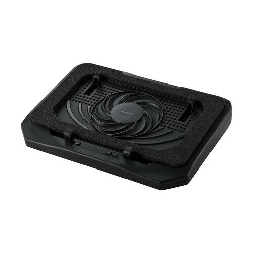 エレコム SX-CL24BK ノートパソコンクーラー 冷却スタンド 12〜18インチ対応 大口径12cmファン ブラック 発売日：2025年10月29日●ノートパソコンの熱を逃がす!AIパソコン(AI PC)のような高性能なパソコンなど、幅...