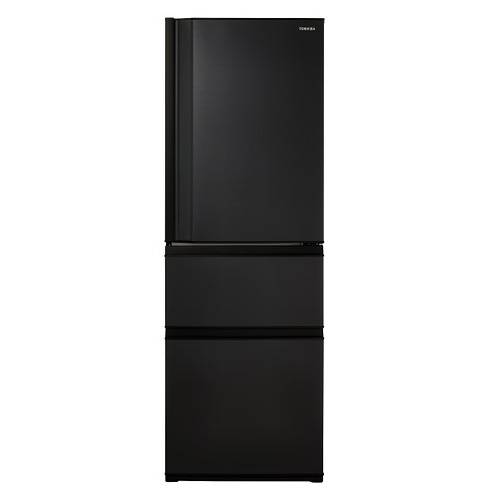 東芝 冷蔵庫 356L 右開き 3ドア 60cm うるおいラップ野菜室 3段冷凍室 GR-Y36SC(KZ) ブラック系発売日：2025年11月24日●野菜をみずみずしく保つ「うるおいラップ野菜室」野菜室の密閉度を高め、うるおいを閉じ込める...