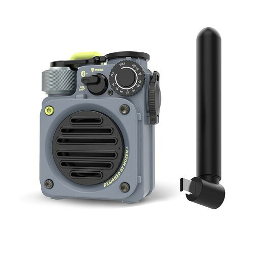MUZEN MWPVXI3GY Bluetoothスピーカー モバイルバッテリーにもなる IPX5防水対応 メタルグレー発売日：2025年8月8日●ミューゼン MUZEN Wild mini 第3世代 Type-Cモデル Bluetooth...