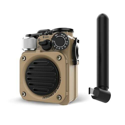 MUZEN MWPVXI3Y Bluetoothスピーカー モバイルバッテリーにもなる IPX5防水対応 砂漠イエロー発売日：2025年8月8日●ミューゼン MUZEN Wild mini 第3世代 Type-Cモデル Bluetoothス...