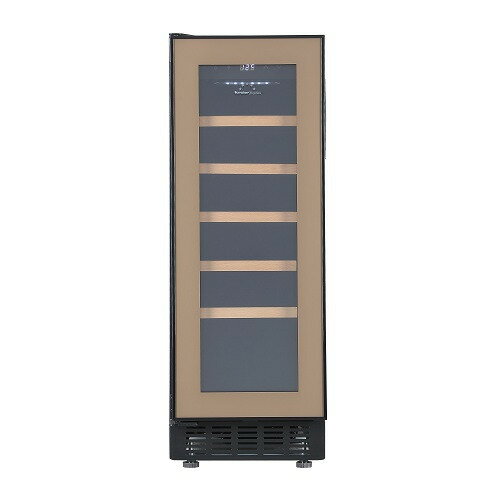 フォルスタージャパン FJP-57GSGL(BN) ワインセラー 20本収納 左開き 1温度タイプ スライドラック 冷気強制循環式 ブラウン発売日：2025年12月22日●カウンター下にも設置可能な小型20本収納の前面放熱タイプFJP-57...