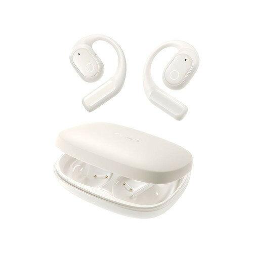 ベースアス ELI10IFITW Eli 10i Fit 完全ワイヤレスイヤホン 左右分離 オープンイヤー型 Bluetooth対応 防水防塵 Stellar White●耳を塞がない、だから気持ちいい。翼のような軽さ、だけど高音質。・大型...