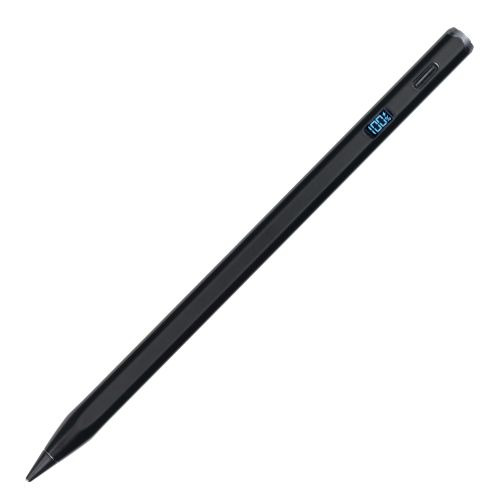 ナカバヤシ TPEN-005BK iPad専用充電式タッチペン デジタル表示タイプ ブラック発売日：2025年12月下旬●極細で高感度、細部まで描ける。ポリカーボネート製のペン軸で軽い！●パームリジェクション対応手のひらが画面に当たっても誤...