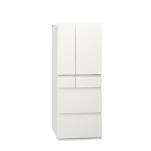 パナソニック 冷蔵庫 450L 観音開き 6ドア 幅65cm 霜つき抑制冷凍 シャキシャキ野菜室 全室ナノイーX NR-F45HY3-W ホワイト系発売日：2026年4月24日●設置スペースはコンパクトに。冷凍室は大容量に。「霜つき抑制冷凍...
