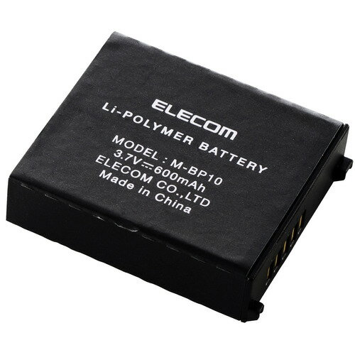 エレコム M-BP10 交換用バッテリー 3.7V 600mAh トラックボール専用 IST PRO 対応 リチウムイオン電池 ブラック 発売日：2025年5月17日●エレコム トラックボール“IST PRO”をはじめとするマウス・トラック...