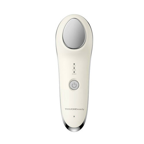 TOUCHBeauty TB1389WH ホット＆クールマルチ美顔器 冷感モード搭載 音波振動で美容液を浸透 ホワイト発売日：2025年12月1日●温熱で美容成分の浸透をサポート角質層までペルチェプレートが肌に心地よい42度の温もりを届け、...