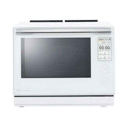 東芝 ER-D7000C(W) オーブンレンジ 石窯ドーム350度の高火力 5インチカラータッチ液晶 石窯おまかせ焼き 30L ルナホワイト発売日：2026年6月1日●石窯ドームのすべてを備えたプレミアムモデル●業界最高350度※の高火力で...
