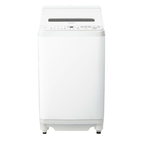 シャープ 全自動洗濯機 洗濯7kg 簡易乾燥 液体洗剤自動投入 パワフルドルフィンNEXT ESSV7L ホワイト系発売日：2026年6月18日●「液体洗剤自動投入」でラク家事クラウドサービス「COCORO WASH」で、今日のお天気や運転...