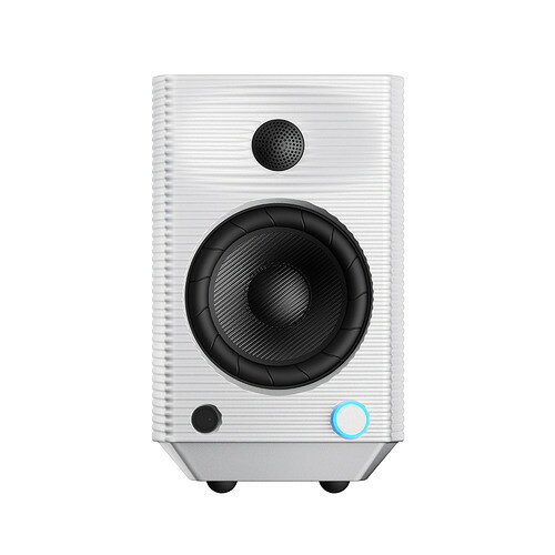 FIIO FIO-SP5-W アクティブデスクトップスピーカー ハイレゾ Bluetooth対応 120Wの高出力電源内蔵 ホワイト発売日：2026年4月24日●「聴く」も「作る」も、この一台で完結するアクティブスピーカー●5.25インチ複...