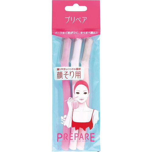 ※画像はイメージです。パッケージデザイン等は予告なしに変更されることがあります。※メーカーの欠品や製造中止により納期遅延、またはお届けできない場合がございます。ファイントゥデイ プリペア 顔そり用 L カミソリ 3本 発売日：2025年9月...