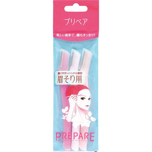 ※画像はイメージです。パッケージデザイン等は予告なしに変更されることがあります。※メーカーの欠品や製造中止により納期遅延、またはお届けできない場合がございます。ファイントゥデイ プリペア 眉そり用 カミソリ 3本 発売日：2025年9月3日...