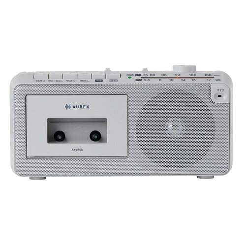 東芝 AX-KR50(H) ラジカセ 内蔵マイク 声くっきり機能 大口径スピーカー搭載 グレー発売日：2026年6月11日●簡単操作で使いやすいラジカセ●内蔵マイクでそのまま録音●すべて日本語表示の操作パネル●モノラルで聴きやすい10センチ...