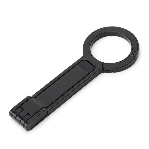 PGA PG-MGTP01BK 3WAYスマホスタンド メタルリング付 MagSafe対応 ブラック発売日：2026年6月22日●ひとつで多機能3役動画視聴に便利なスタンド機能・配信や通話に適した三脚機能・動画撮影に活躍する自撮り棒●Mag...