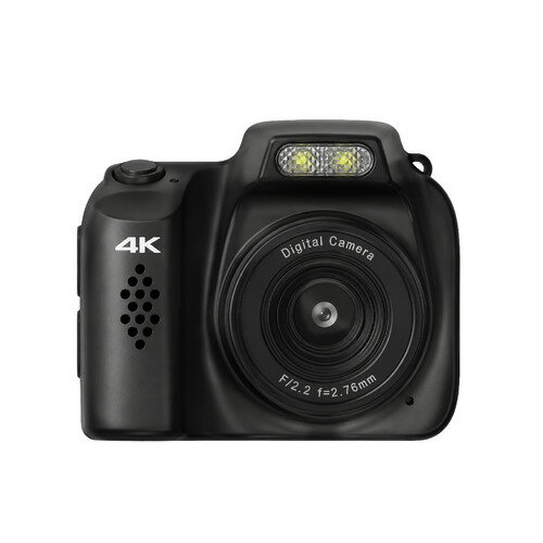 VISCA CMR002BK デジタルトイカメラ 4K動画・静止画6400万画素対応 大画面液晶 オートホワイトバランス機能 ブラック発売日：2026年6月中旬●大画面液晶×高画質で楽しむ、本格派デジタルトイカメラ●コンパクトボディに、ハイ...